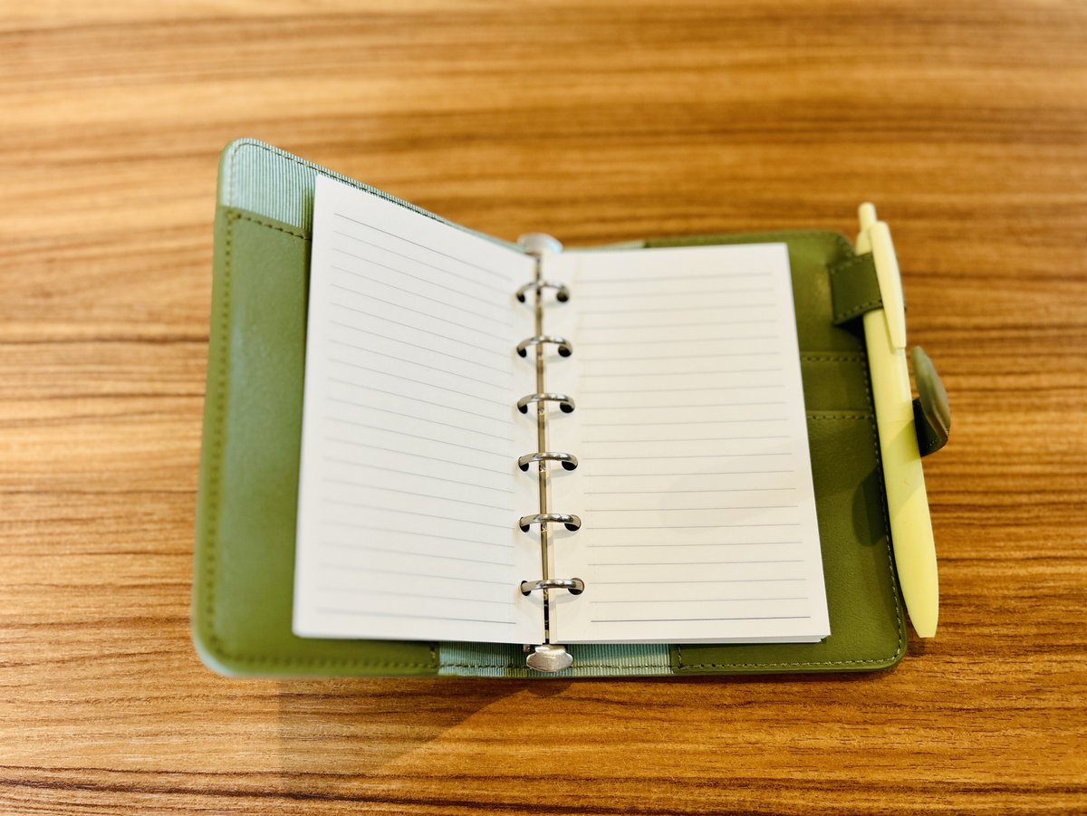 気軽に始めるならコレ！Mini6・M5のシステム手帳入門バインダー｜Racca