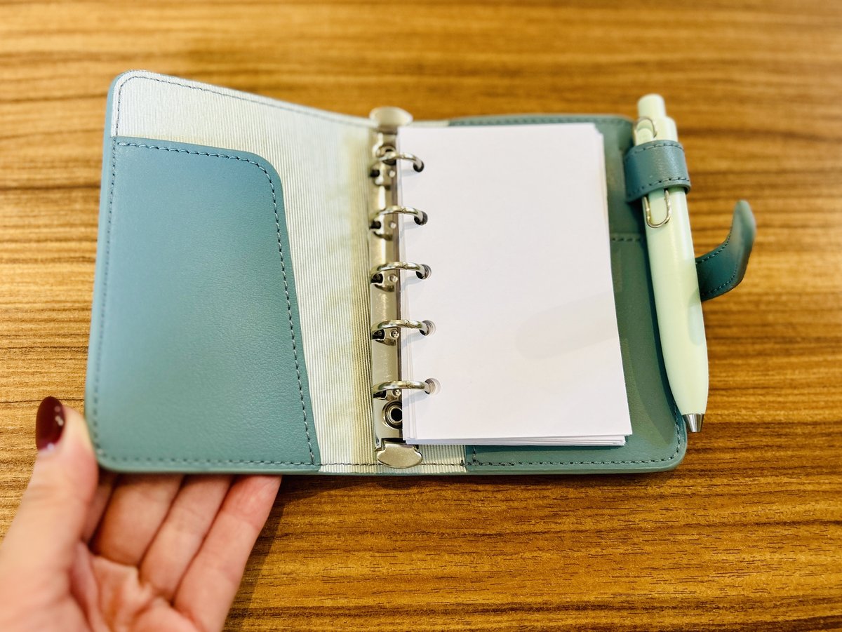 気軽に始めるならコレ！Mini6・M5のシステム手帳入門バインダー｜Racca