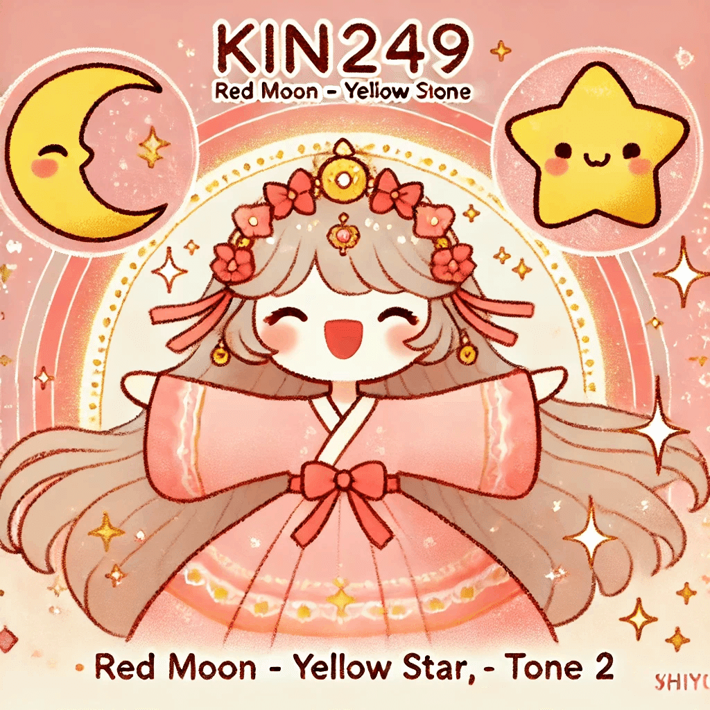 【マヤリズムkin249】をごきげんに過ごすコツ｜えりこ@幸せの扉【マヤリズム】宇宙のリズムに乗ってご機嫌に生きよう