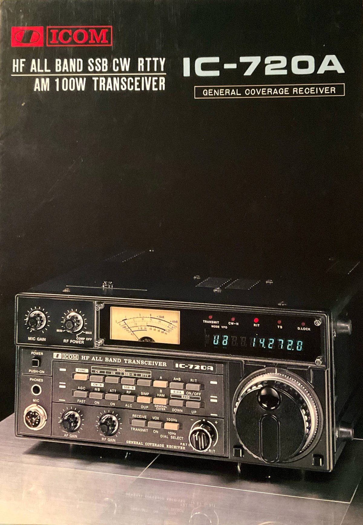〔無線室☆彡〕ICOM IC－720シリーズ ｜江戸草鞋（えどわらじ） 電波利用の散歩道☆彡 & RADIO