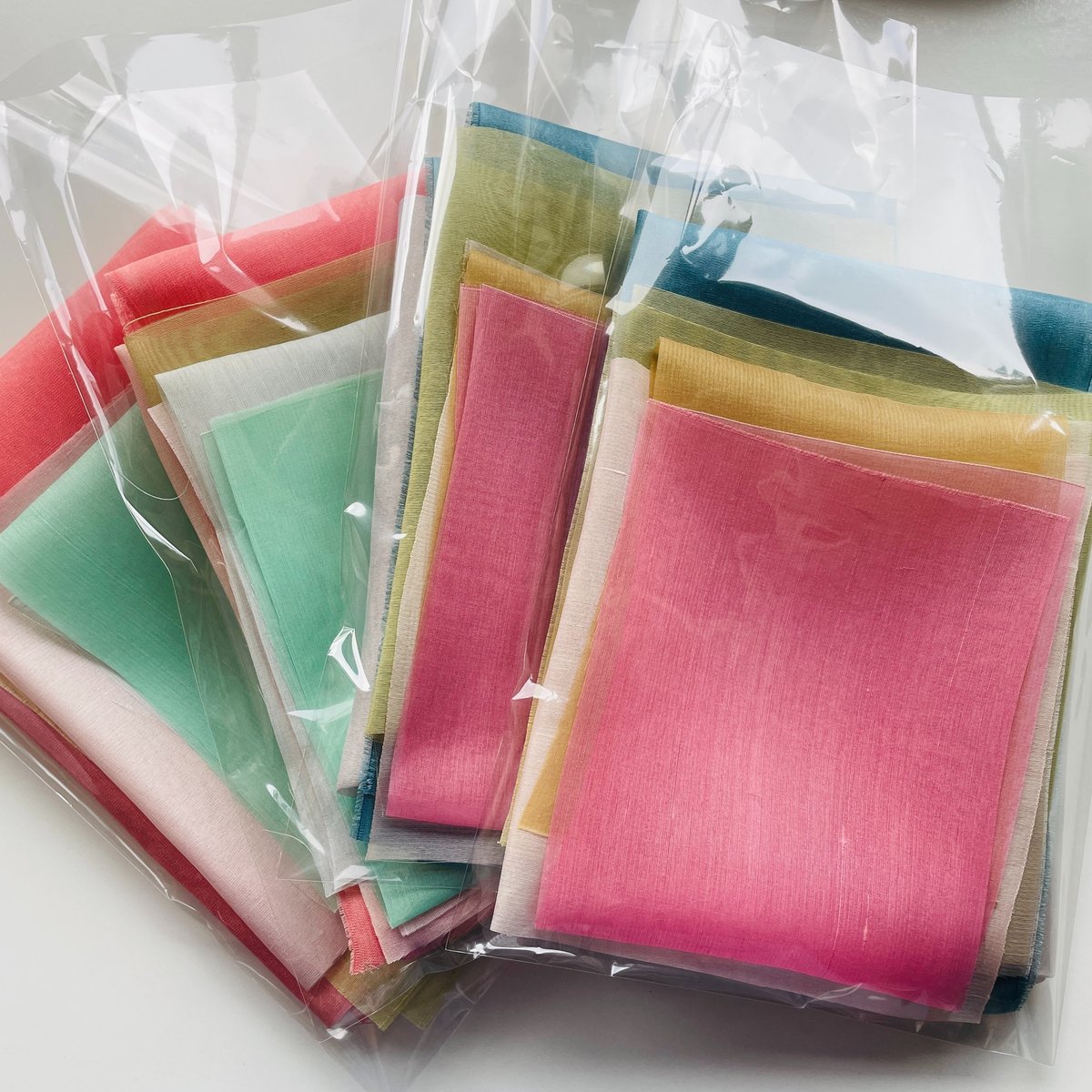 春色ポジャギ準備中｜pojagi*sono