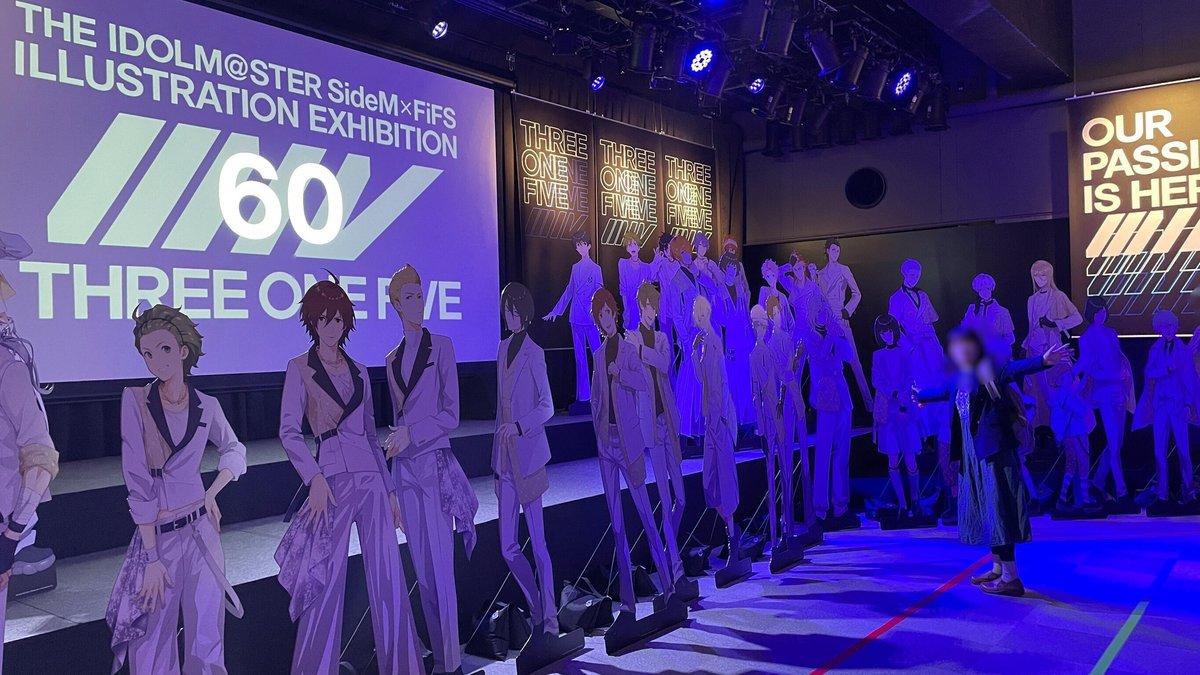 SideM×FiFS イラスト展『スリー・ワン・ファイヴ』VOL.5に行ってきたよ〜！｜まつこ