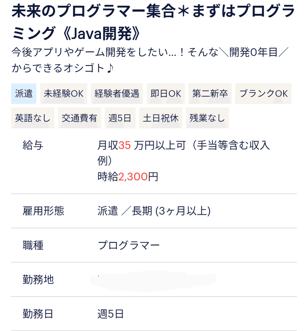 ダミー求人・キラキラ求人・空求人に注意！Java Silver ×未経験Javaプログラマ求人の事例を共有｜Tohoku I-ST