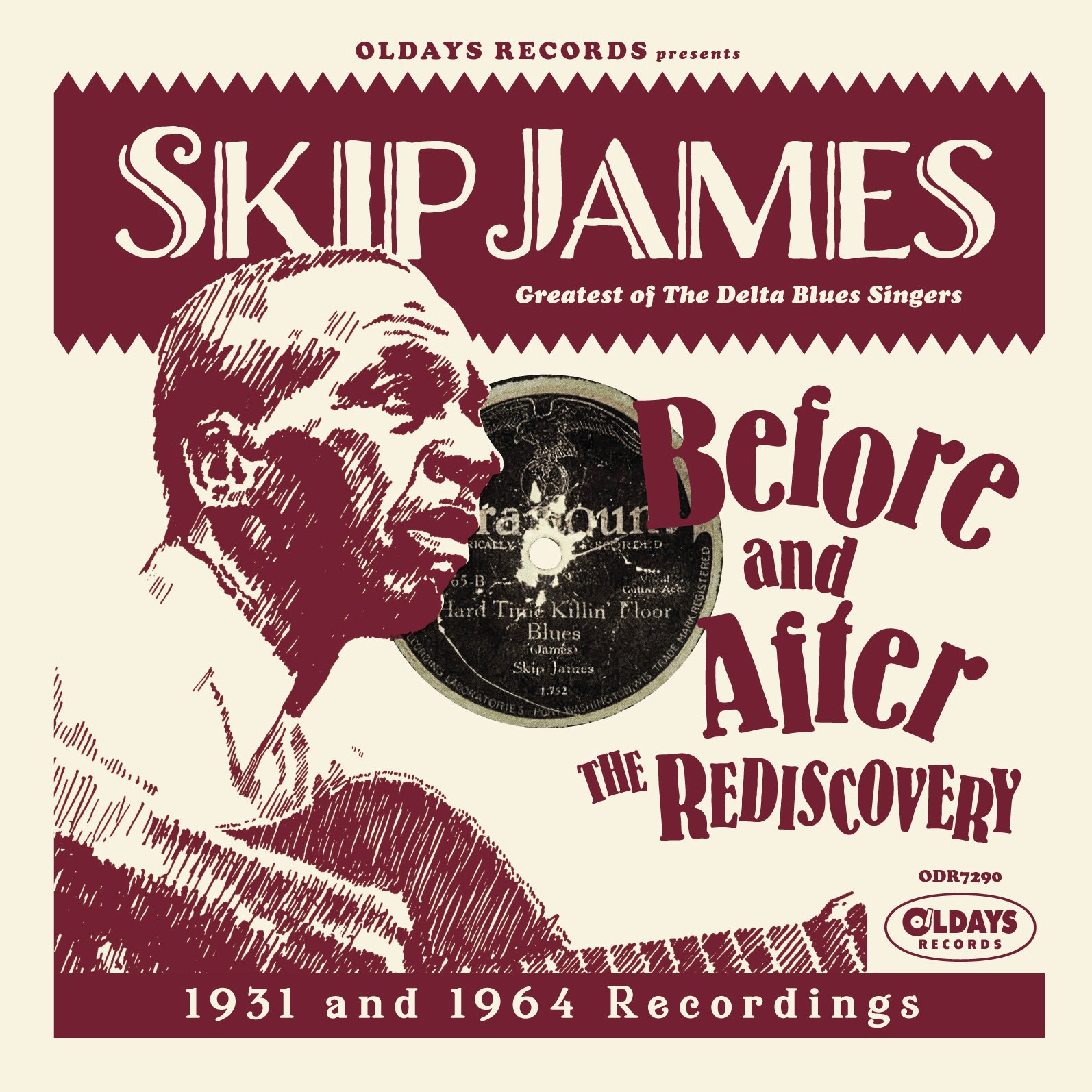 SKIP JAMES Before and After the Rediscovery : 1931 and 1964 Recordings ...