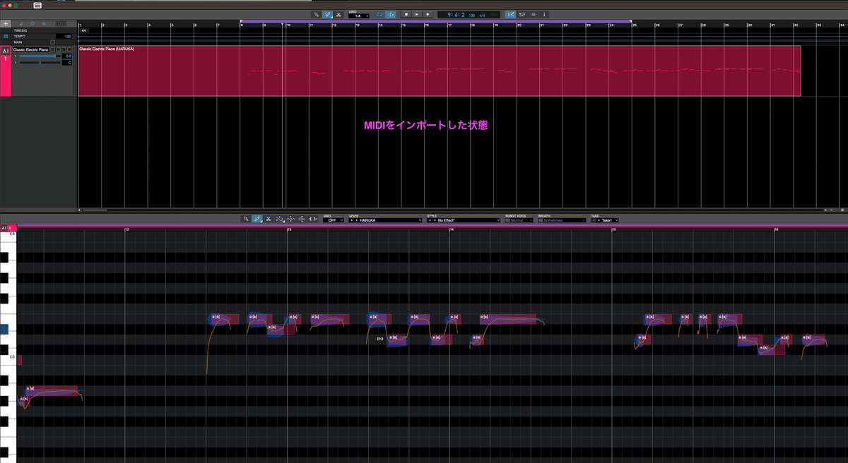 Logic11 で VOCALOID6 の「VOCALOID Editor」を起動してMIDIをインポートして鳴らす｜idubmorgan
