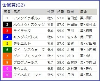 【2025 金鯱賞（G2）】～予想篇｜Haya