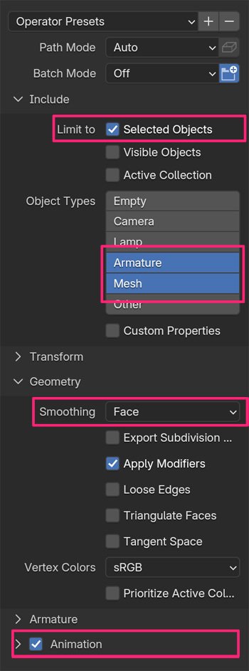 3DCG制作日記（第2回）UE5へ自作キャラを持っていく｜okara3d