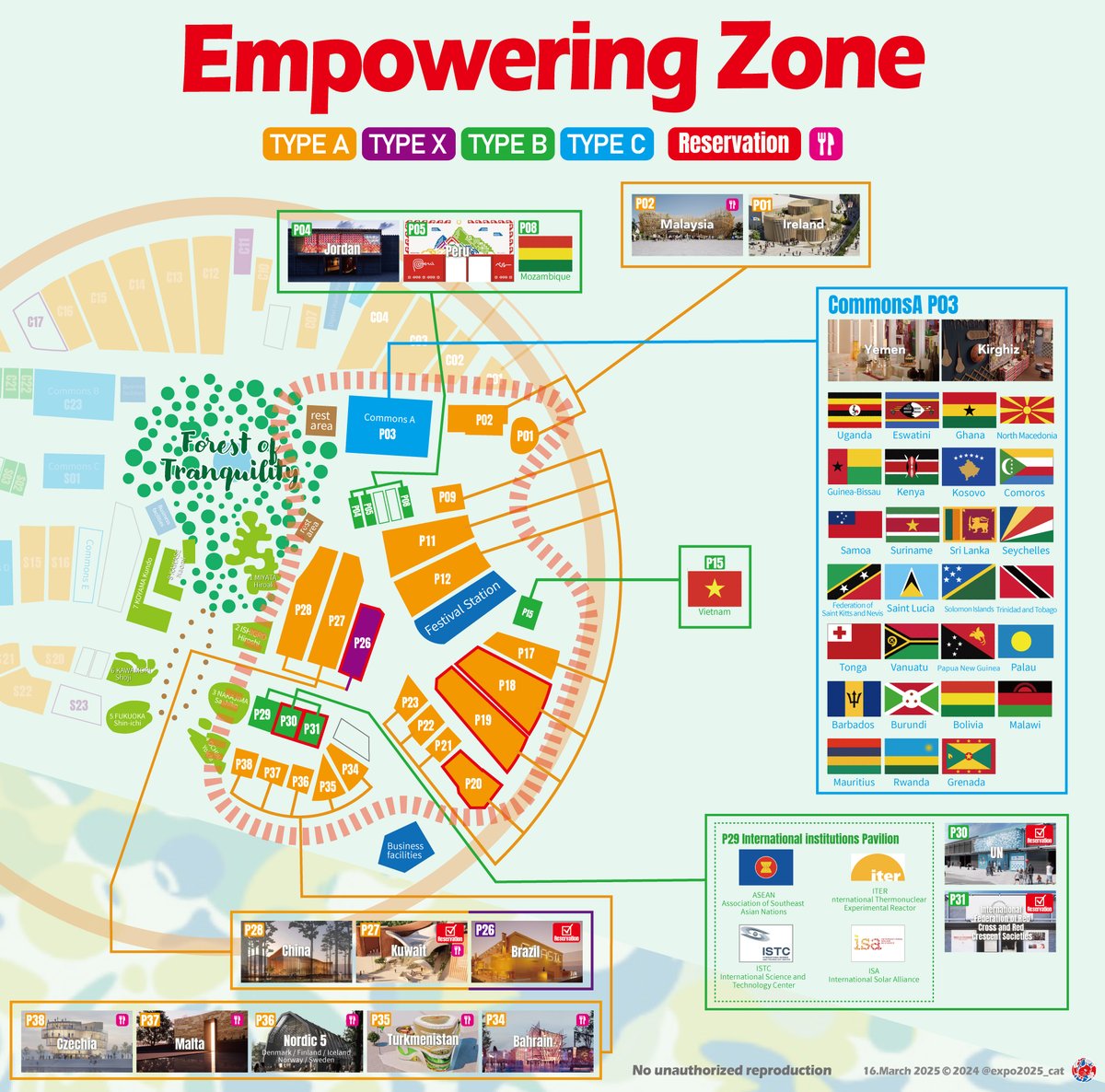 Official Participants’ Pavilion MAP｜ EXPO_CAT