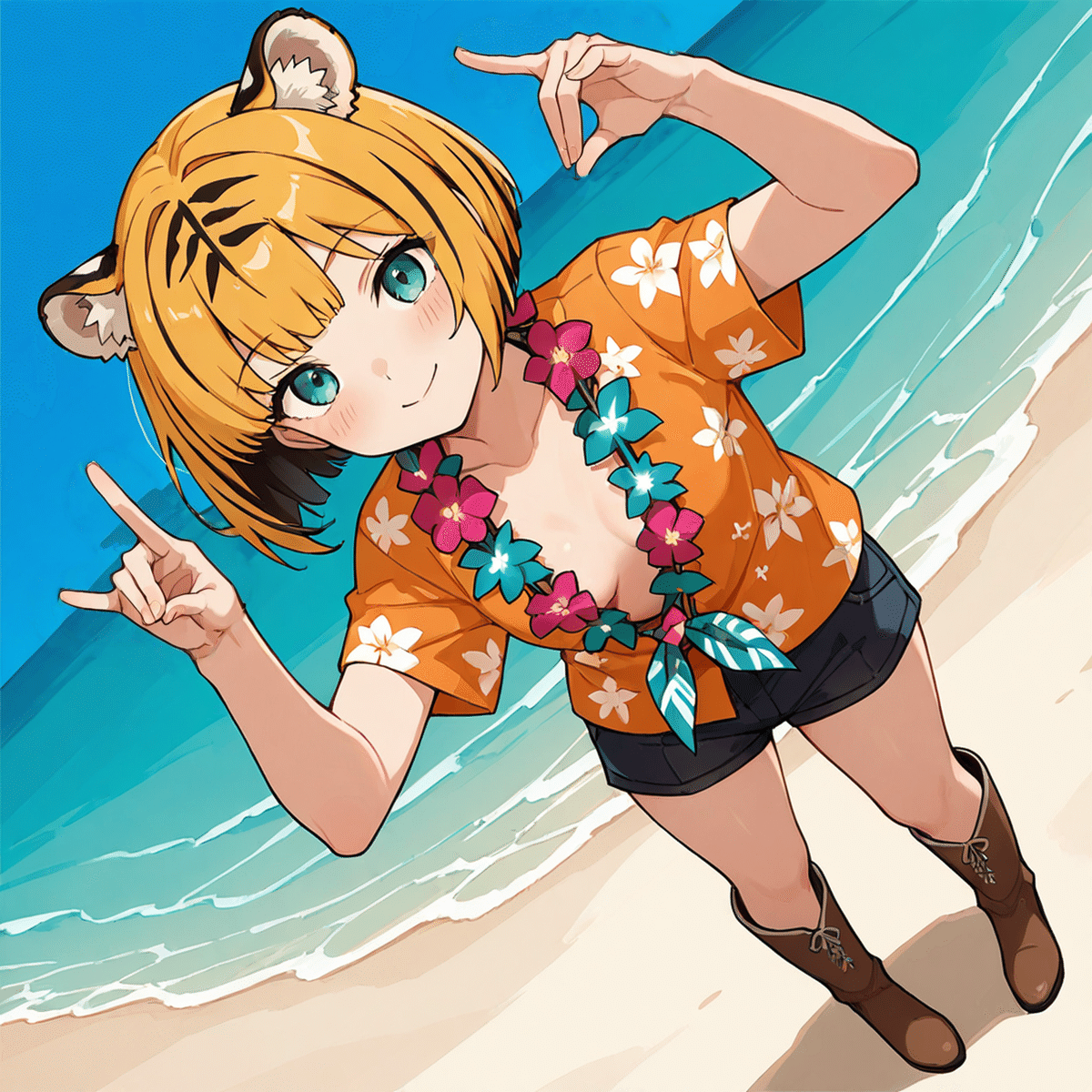 LoraのWeight検証（キャラ、カラー、描写、ポーズ）｜MON RYO