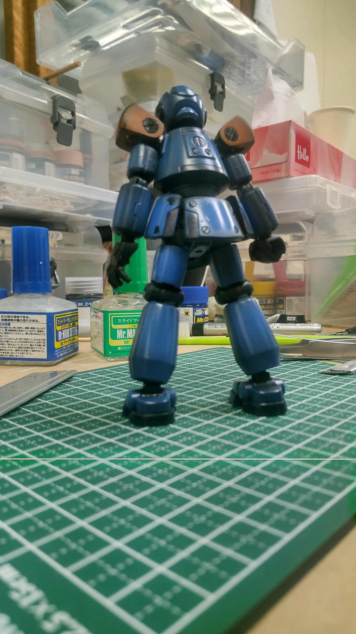 思い出のキット：ダンボール戦機 AX-00｜JUMA北海道 北海道学生模型連盟