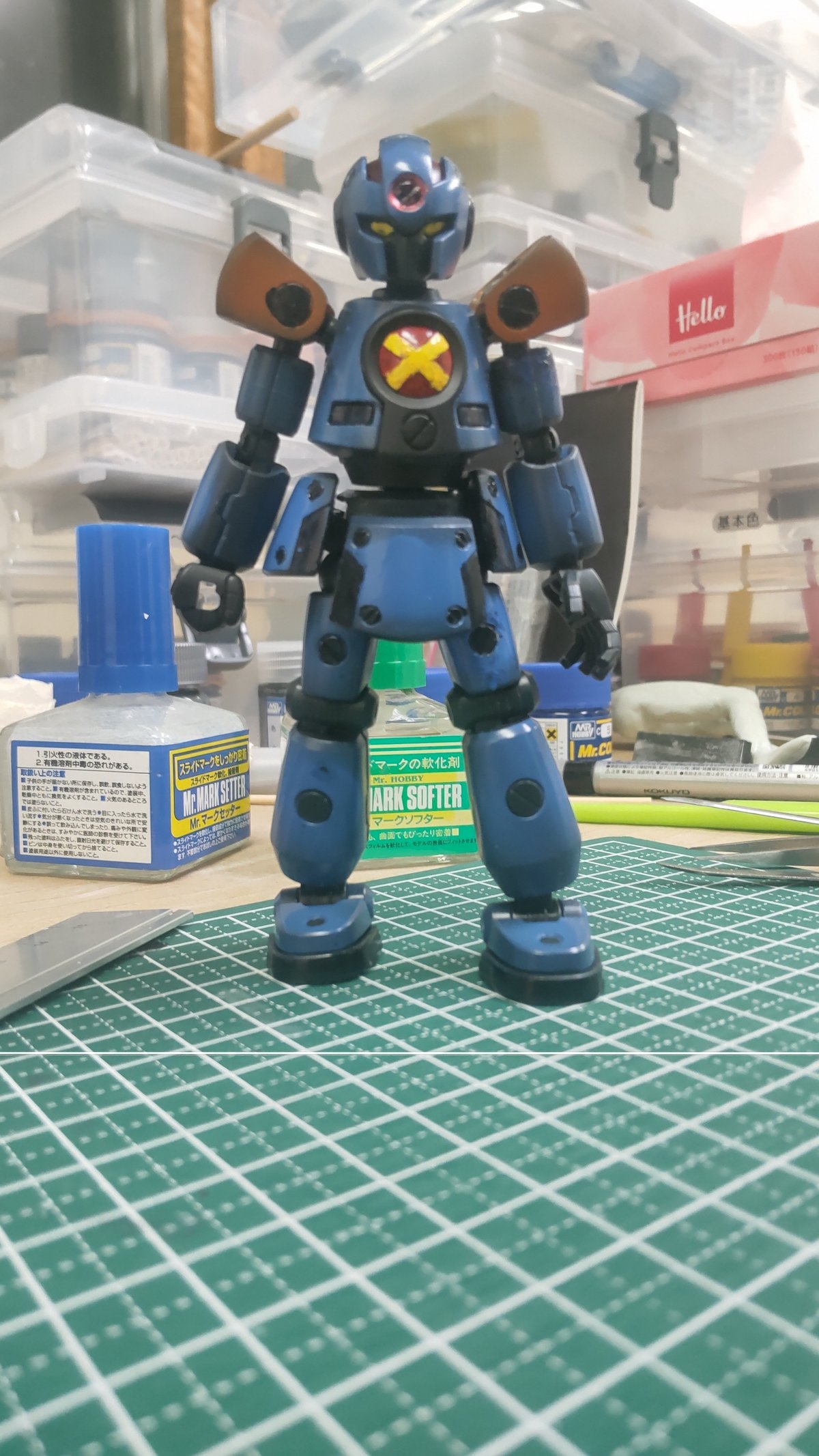 思い出のキット：ダンボール戦機 AX-00｜JUMA北海道 北海道学生模型連盟