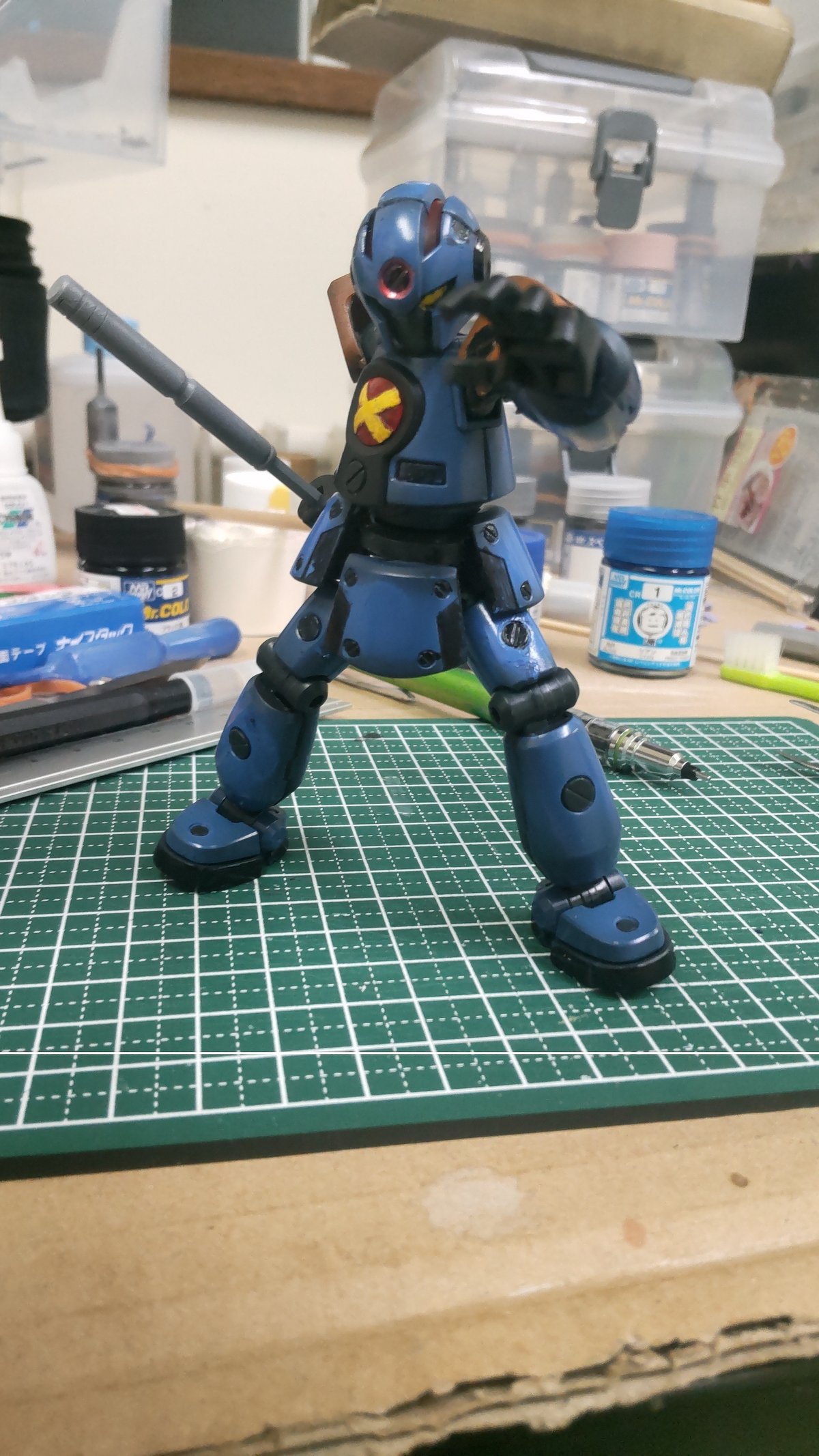 思い出のキット：ダンボール戦機 AX-00｜JUMA北海道 北海道学生模型連盟