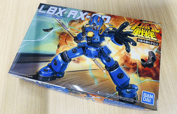 思い出のキット：ダンボール戦機 AX-00｜JUMA北海道 北海道学生模型連盟