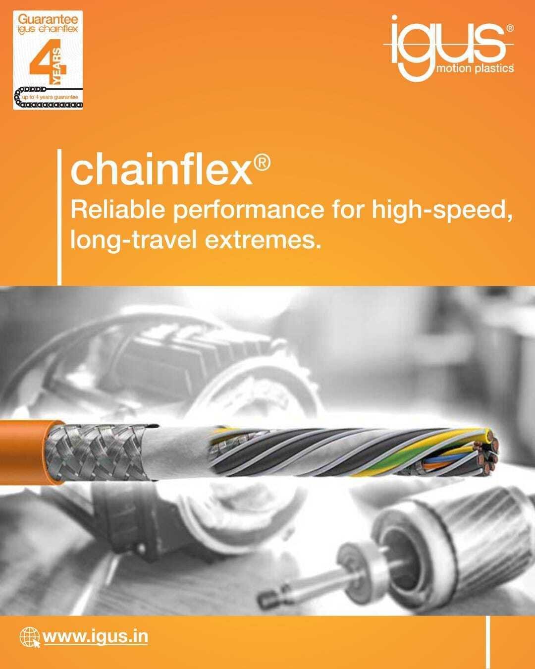Igus chainflex® Cables: Engineered for Extreme Speeds & Unmatched ...