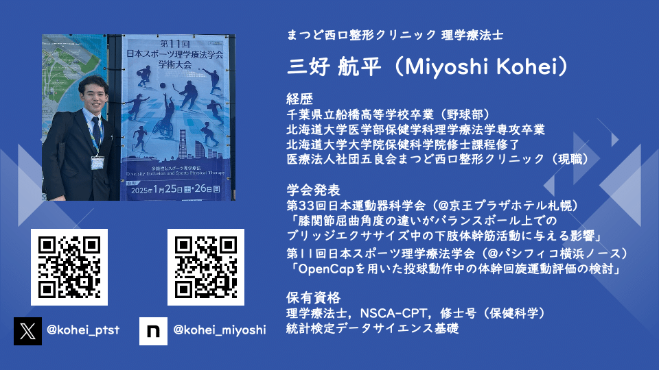 【ブログ】 個人noteはじめました #1｜Kohei Miyoshi