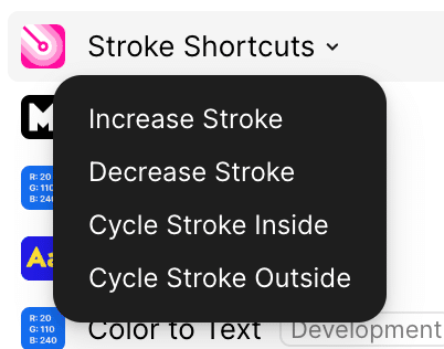 線の幅と位置を変更するショートカット用Figmaプラグイン「Stroke Shortcuts」を公開しました｜やまぐち