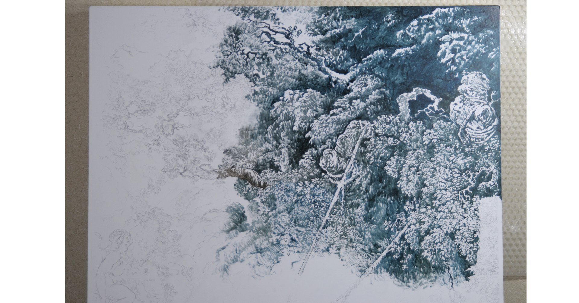 ブランコの絶好のチャンス」制作日記|画家小川信治(Shinji ブランコの絶好のチャンス」制作日記|画家小川信治(Shinji