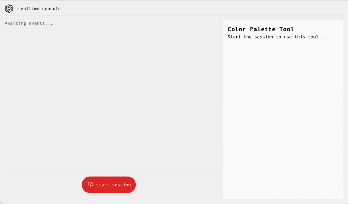 OpenAI Realtime Console の使い方｜npaka
