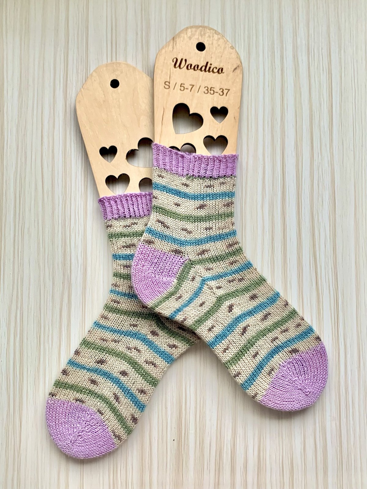 opla新作毛糸『ミックステープ』編んでみたら｜cotto mou/心躍る手編み靴下作家の備忘録