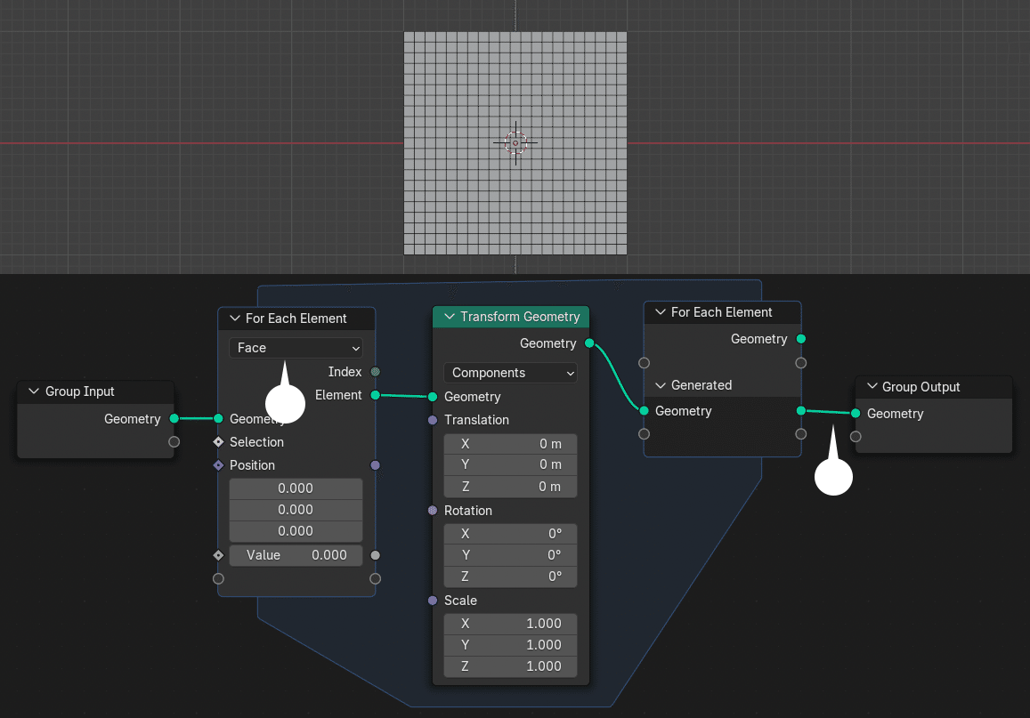 Repeat 繰り返し - 文系の blender 4.3 はじめての Geometry Nodes 基礎編 8｜木谷 修