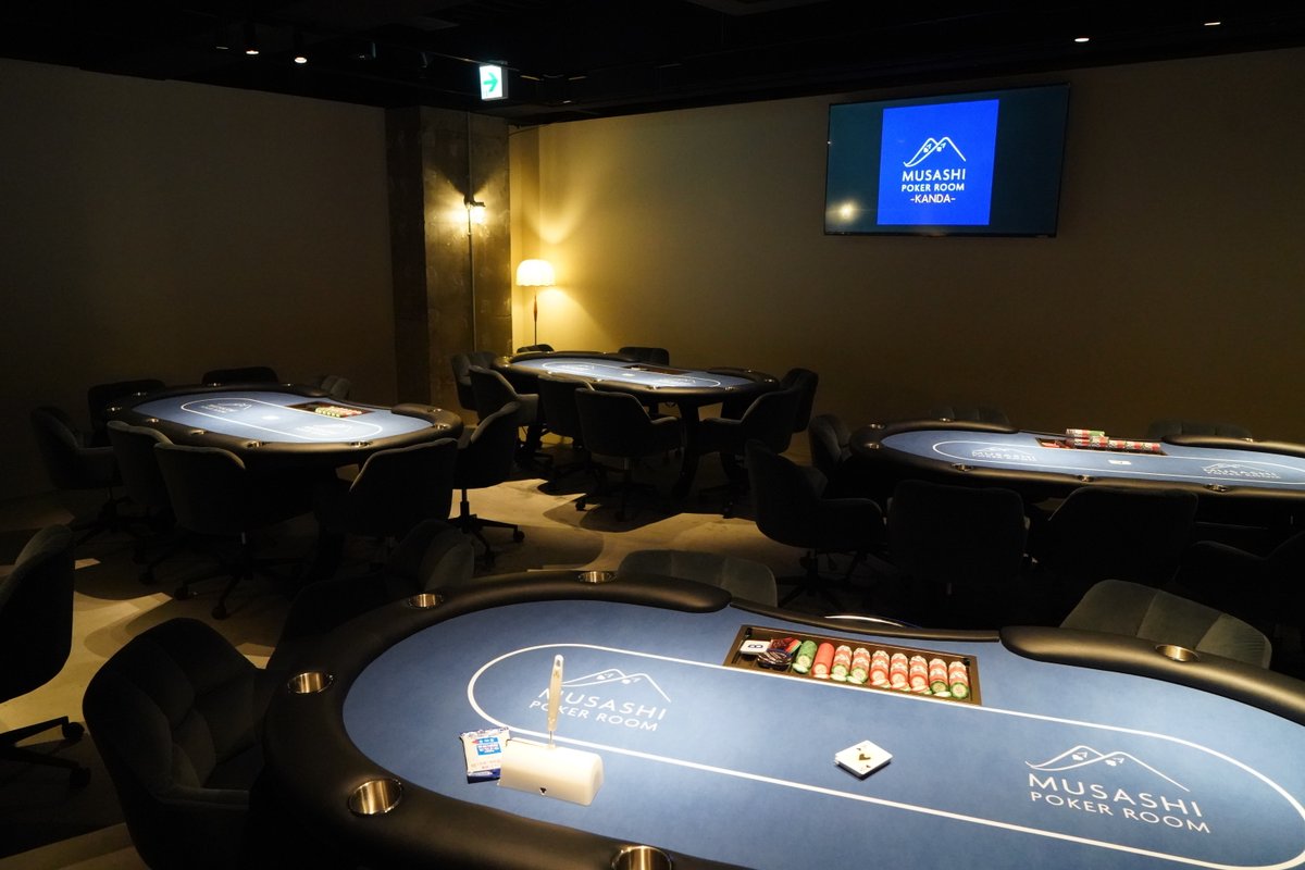 MUSASHI POKER ROOM神田店 4/15グランドオープンのお知らせ｜塾長