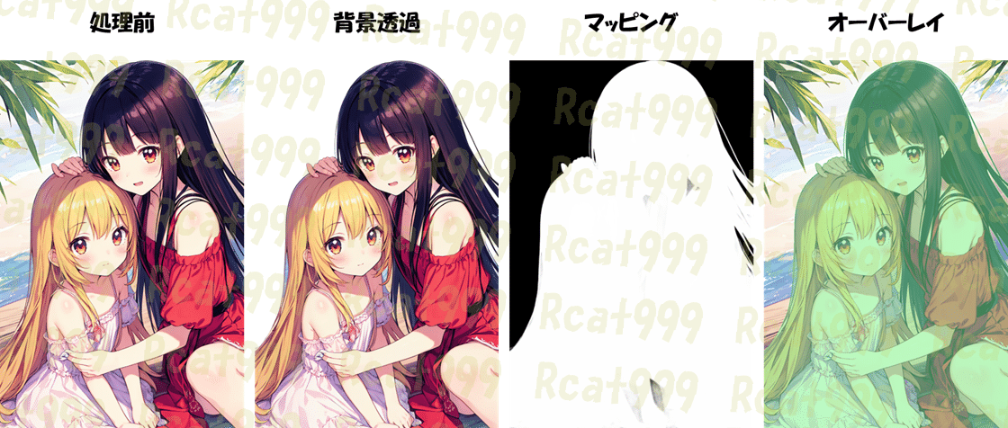 Python x AIで自動背景透過してみた ～transparent-backgroundで簡単背景透過～｜Rcat999