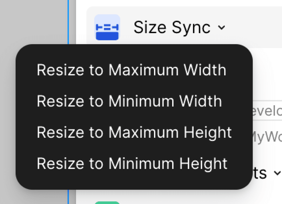 選択オブジェクトの幅/高さを揃えるショートカット用Figmaプラグイン「Size Sync」を公開しました!｜やまぐち