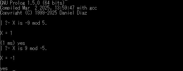 Prolog処理系比較：AZ-Prologのmod/2 に重大なバグがありました｜ちょっこう