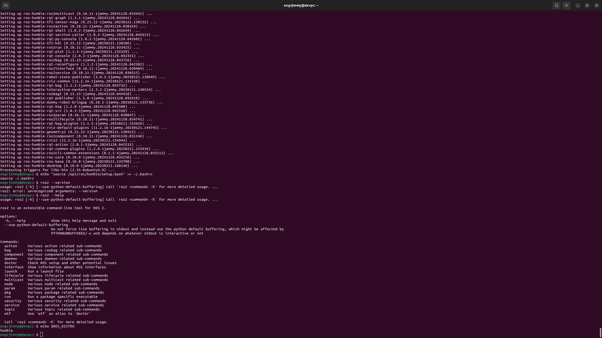 ROS2 Humble Installation—quick guidelines for Ubuntu 22.04｜JIMMY MAJUMDER