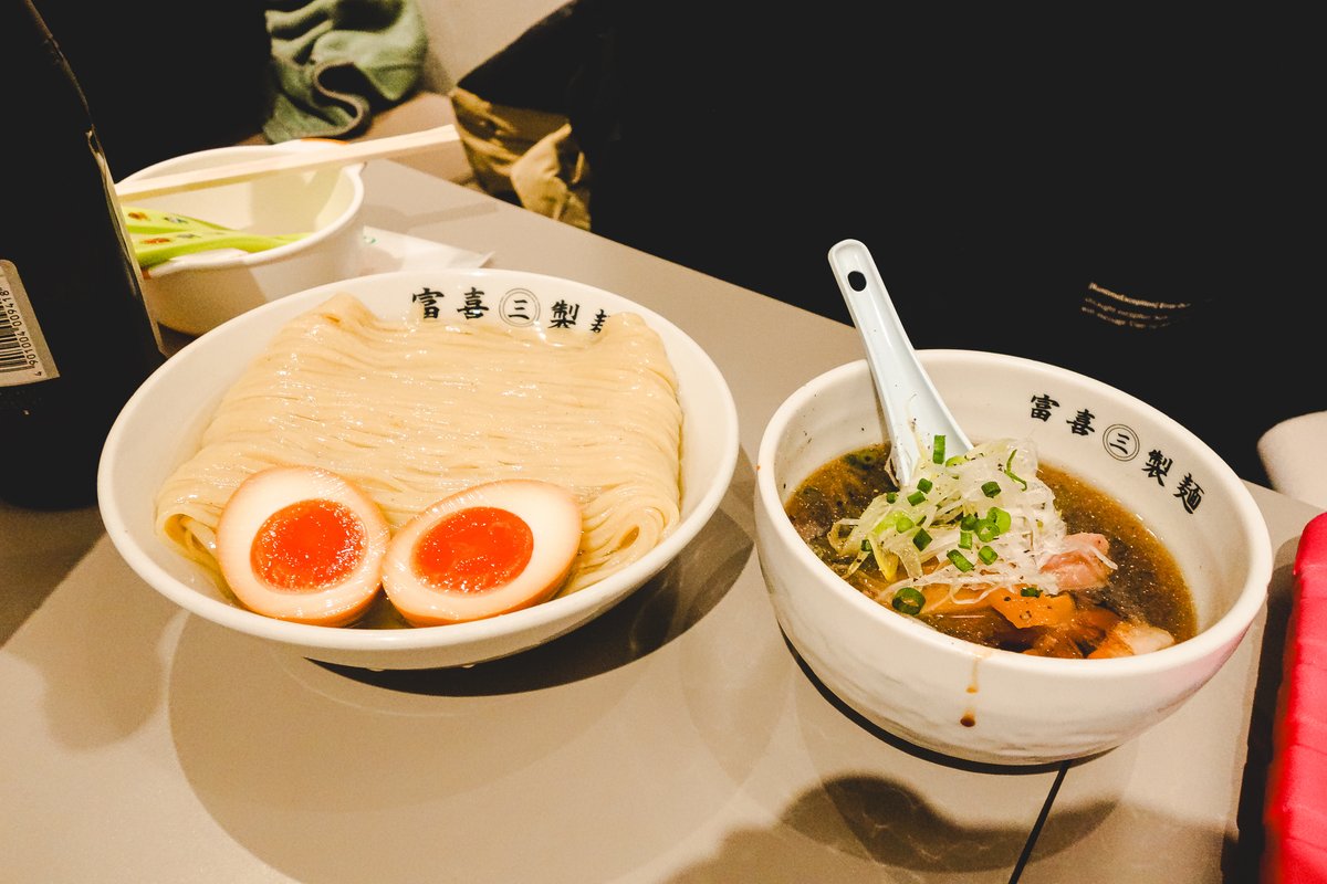 【富喜製麺研究所 六本木店 】圧倒的な麺の美しさに惚れ惚れ！｜かんちゃん(kansugi) | 簡単レシピ研究家