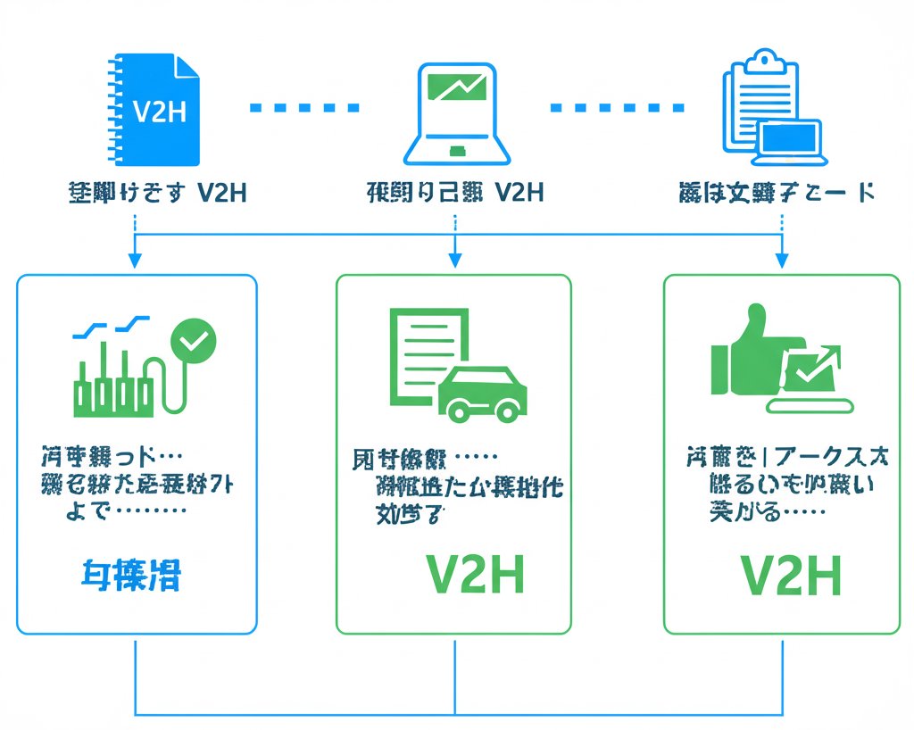 2025年最新版｜V2H補助金・助成金の徹底解説と申請方法の3ステップガイド｜家電の教科書（失敗しない家電ガイド）