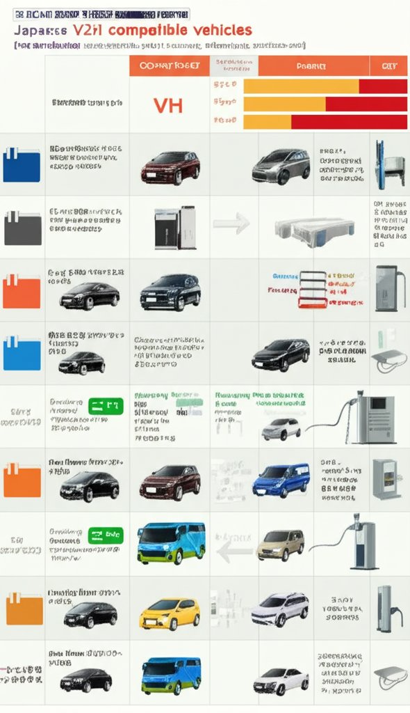 EV対応一覧｜日産・トヨタ・テスラなど、V2Hシステムと互換性のある全車種を解説｜家電の教科書（失敗しない家電ガイド）