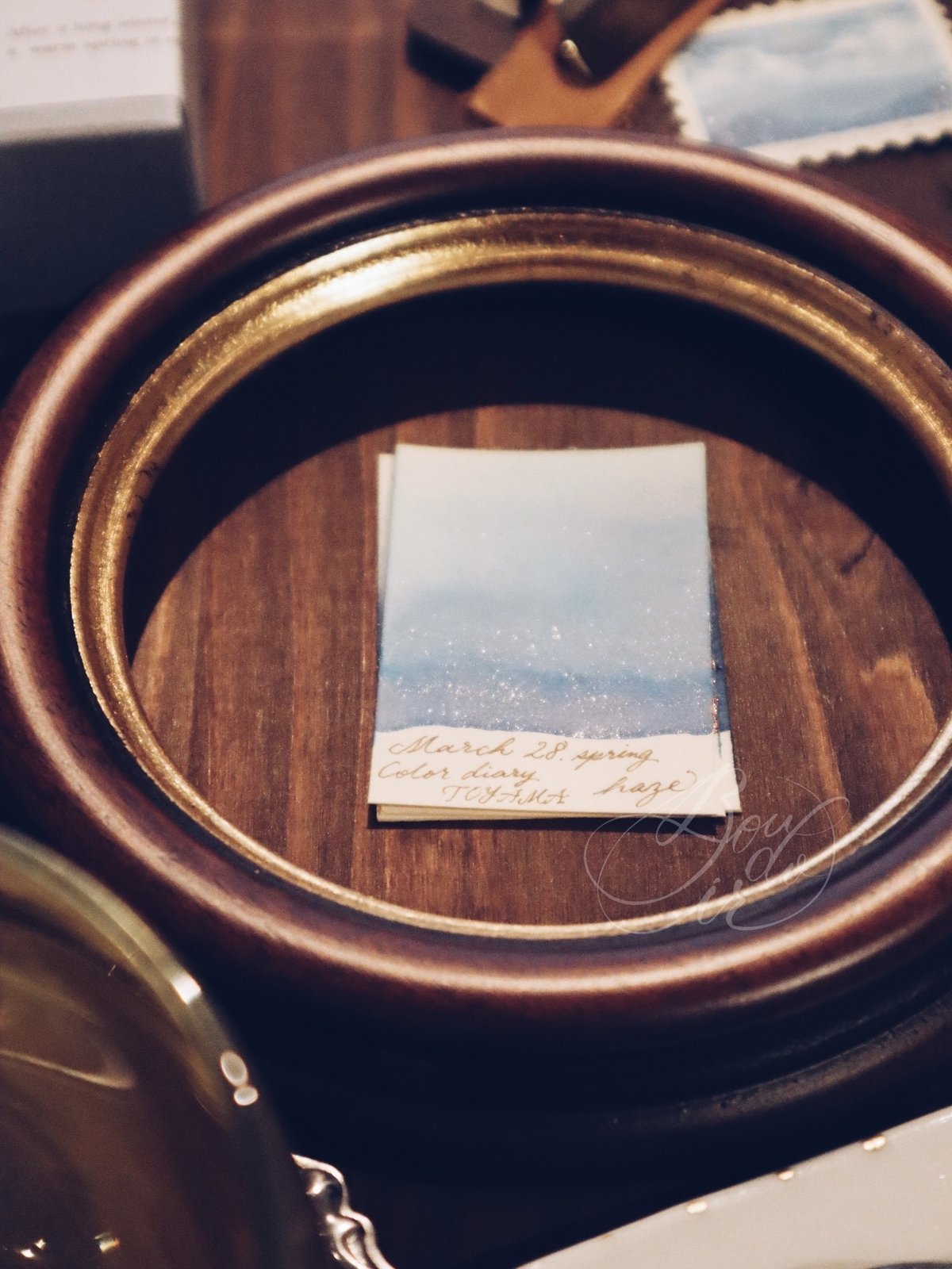 春だから使う、というよりも使うから春🌸綴ル「Color diary TOYAMA March 28th. spring haze ...