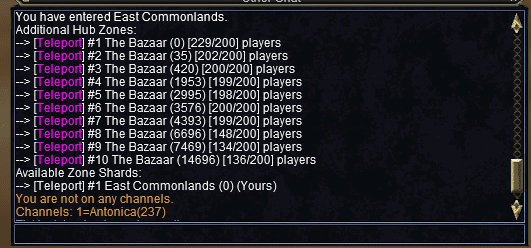 Everquest THJ: バザーを使う｜Marimo