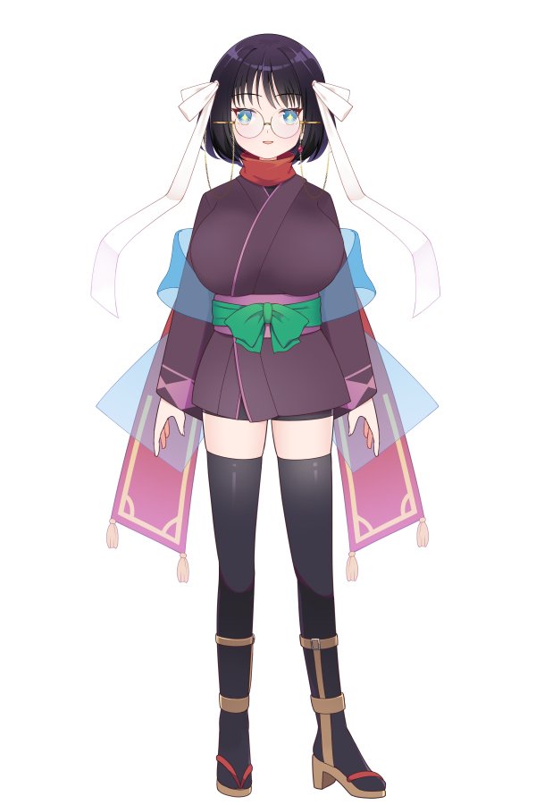 【Live2D】パーツ分けPSD＆モデリングデータ配布｜紫月アイル イラストレーター支援