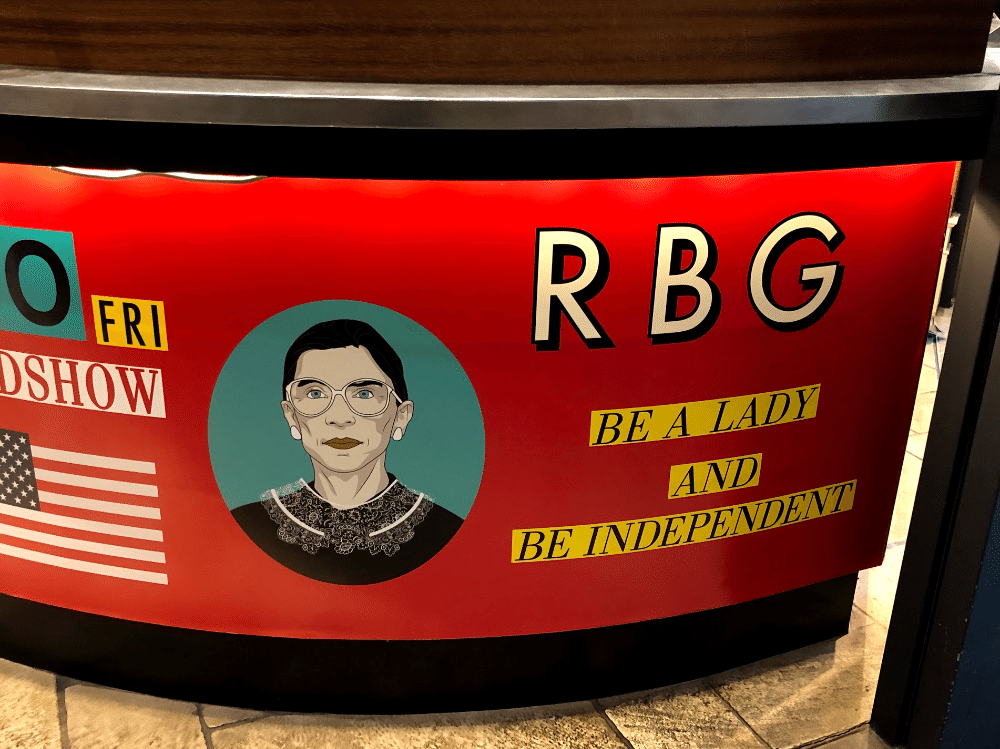 昨年、映画『RBG 最強の85才』を見て【2020.11.09#31】｜ことね＠走る！不動産屋さん