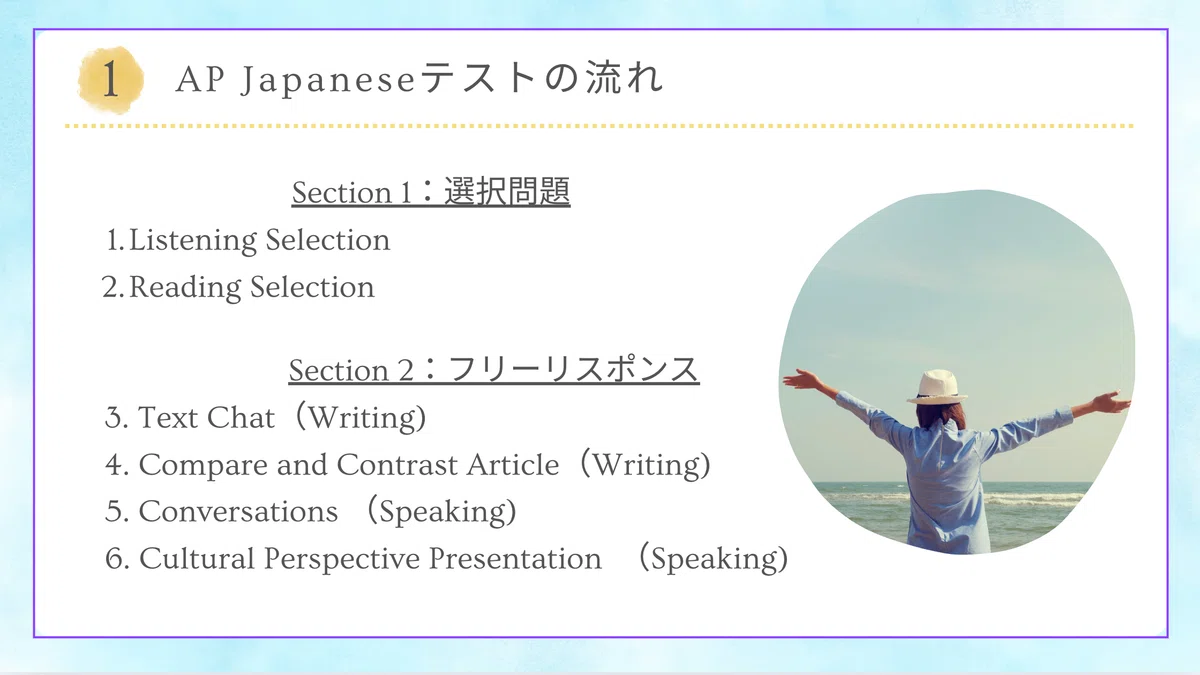 やっと分かった！AP Japaneseの試験内容1〜前半：選択問題編｜Ayako|21世紀型の学び＠カリフォルニア