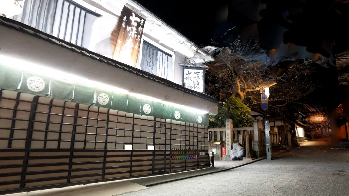【VRChatワールド紹介】#2 深夜の京都散歩 ⁄ Kyoto Midnight Walk｜BUSHI