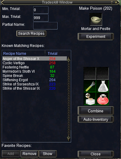 Everquest THJ: 毒について｜Marimo