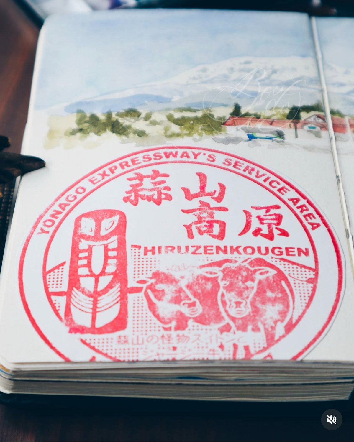 End of Winter trip. 1/2 蒜山（ひるぜん）高原SAにて。｜Boudoir ブドワール 秘密の小部屋