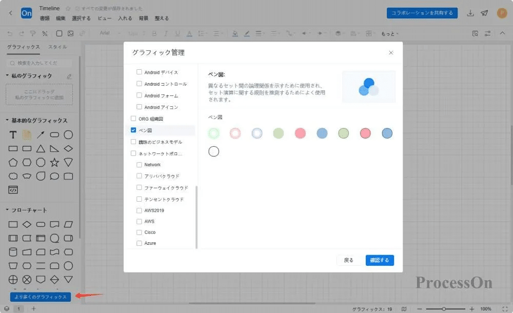 ウィーン図の描画技術は大公開され、ProcessOn 5分でウィーン図を描くことができる｜ProcessOn