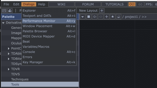 TouchDesignerでパフォーマンスを見える化する：Performance Monitorの使い方｜imgeeの技術の話