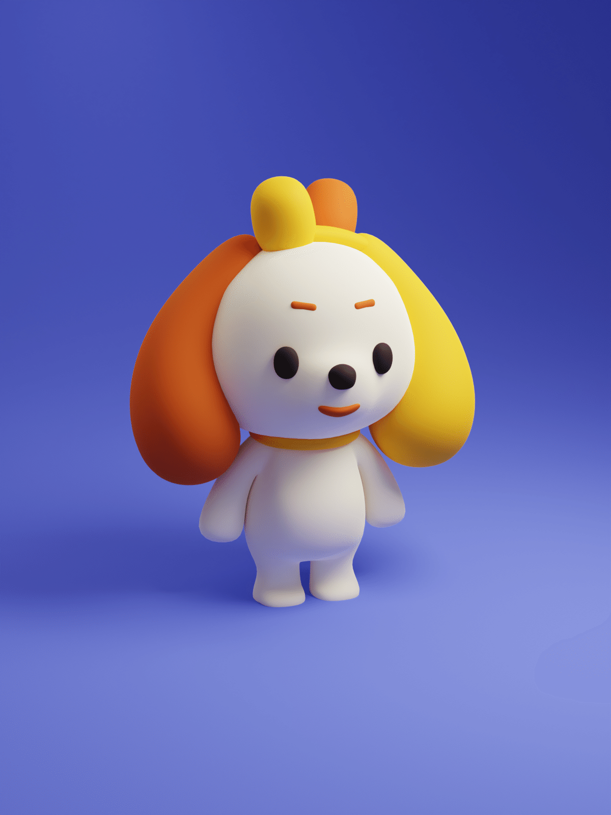 AIアシスタント「ワンバン」の3Dモデルを作ってみた｜putchom