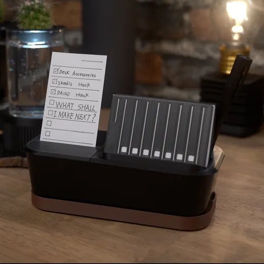 Task Card Holder for Daiso's Organizing Tray｜Donraku |曇楽