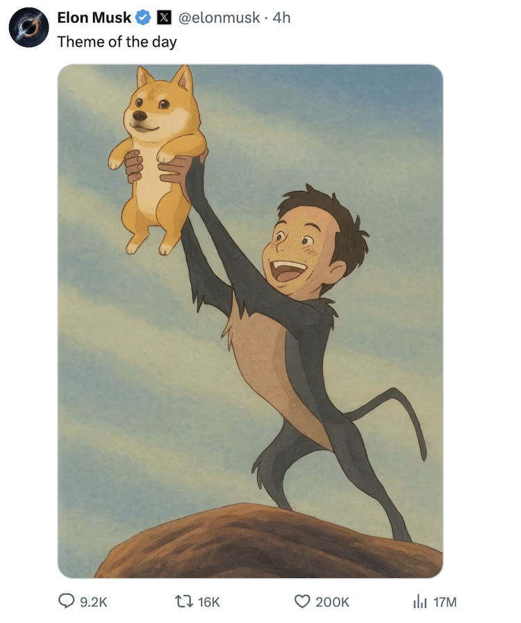 Ghiblification：Solanaミームコインに触発されたAIアニメ画像トレンド｜CoinEx 日本語【公式】コインエックス