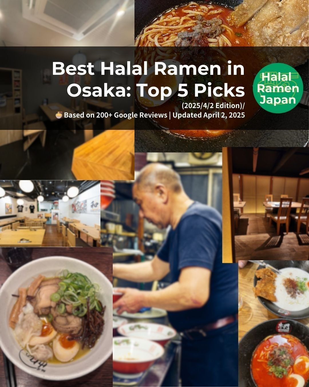 【2025 Edition】Top Halal Ramen Picks in Japan by Area｜Halal Eats Japan