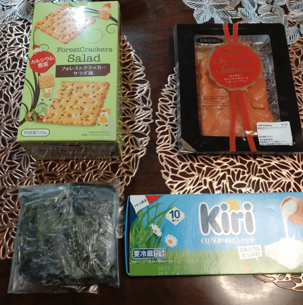 [🇫🇷French ver. #1] "Saumon fumé / fromage à la crème et épinards ...