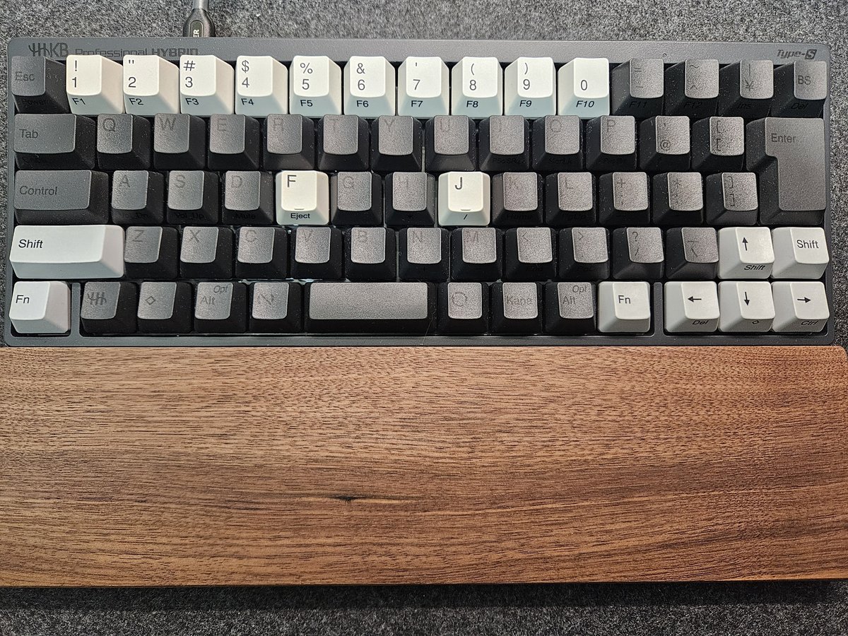 ☕️｜HHKB やっぱこうなるよね！ キートップカスタマイズ｜もうすぐ70代のジィ様｜さろく