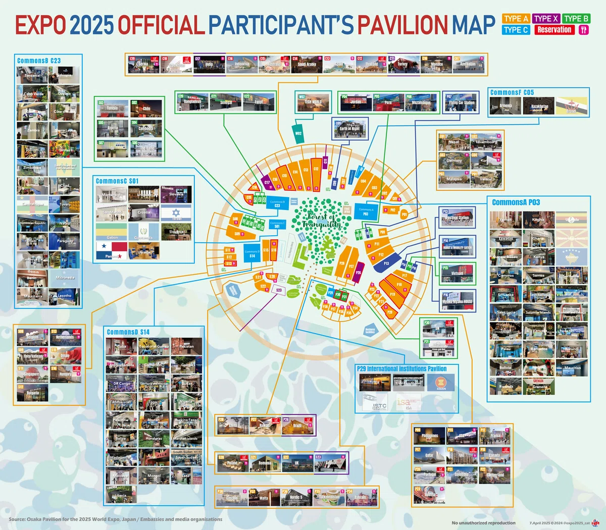 Official Participants’ Pavilion MAP｜ EXPO_CAT