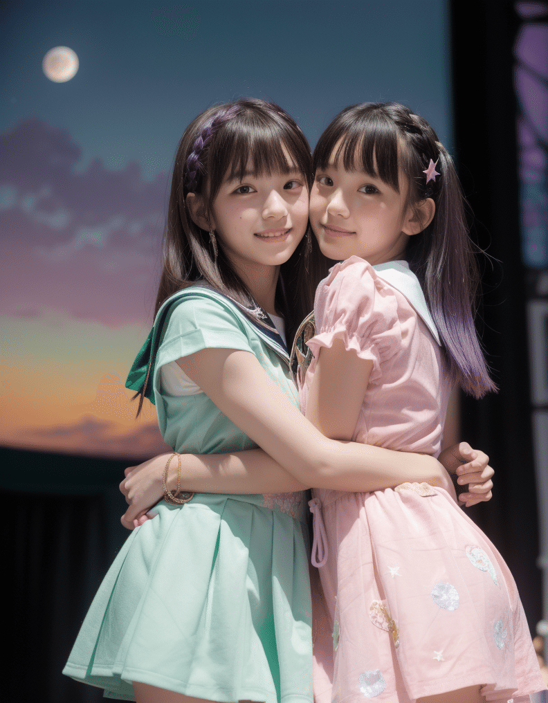 【大量！114枚】自作AIサイトで産み落とされたちょっとエッチな美少女たち｜AI demon